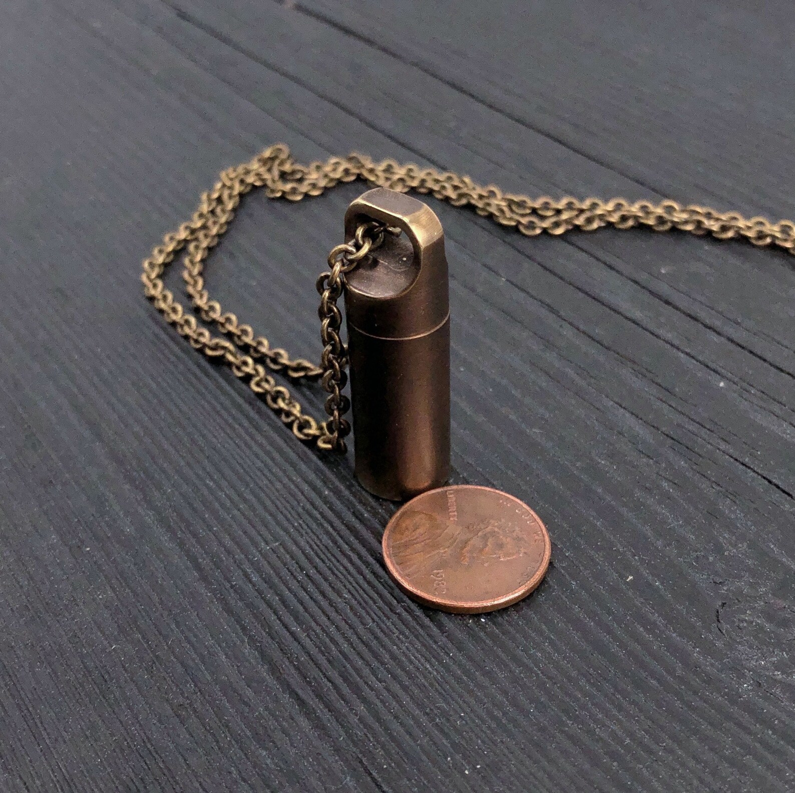 Viking Aegishjalmur Cremation Ash Urn Necklace Solid Brass - Etsy