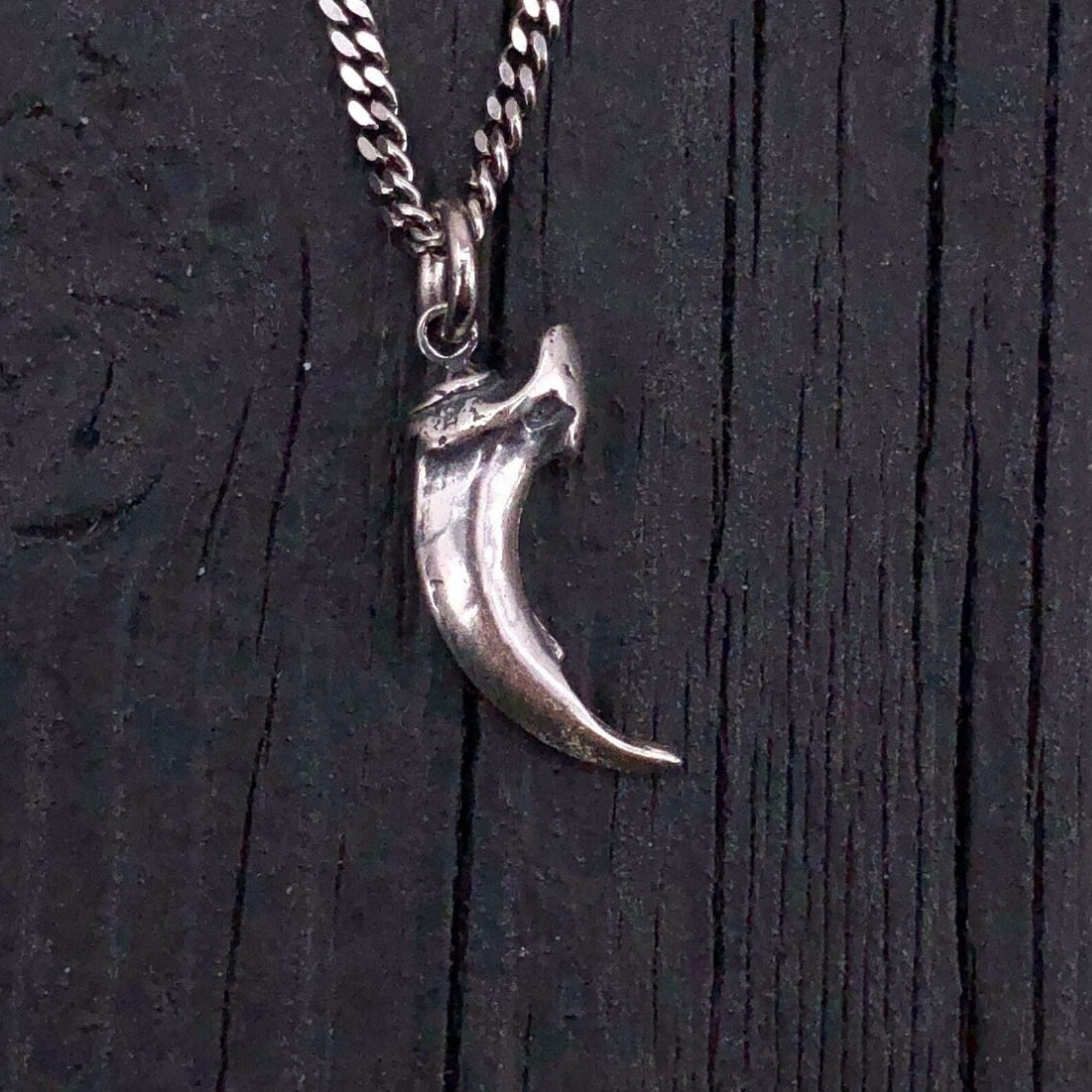 Fox Claw Necklace Fox Claw Pendant Sterling Silver Fox Claw - Etsy