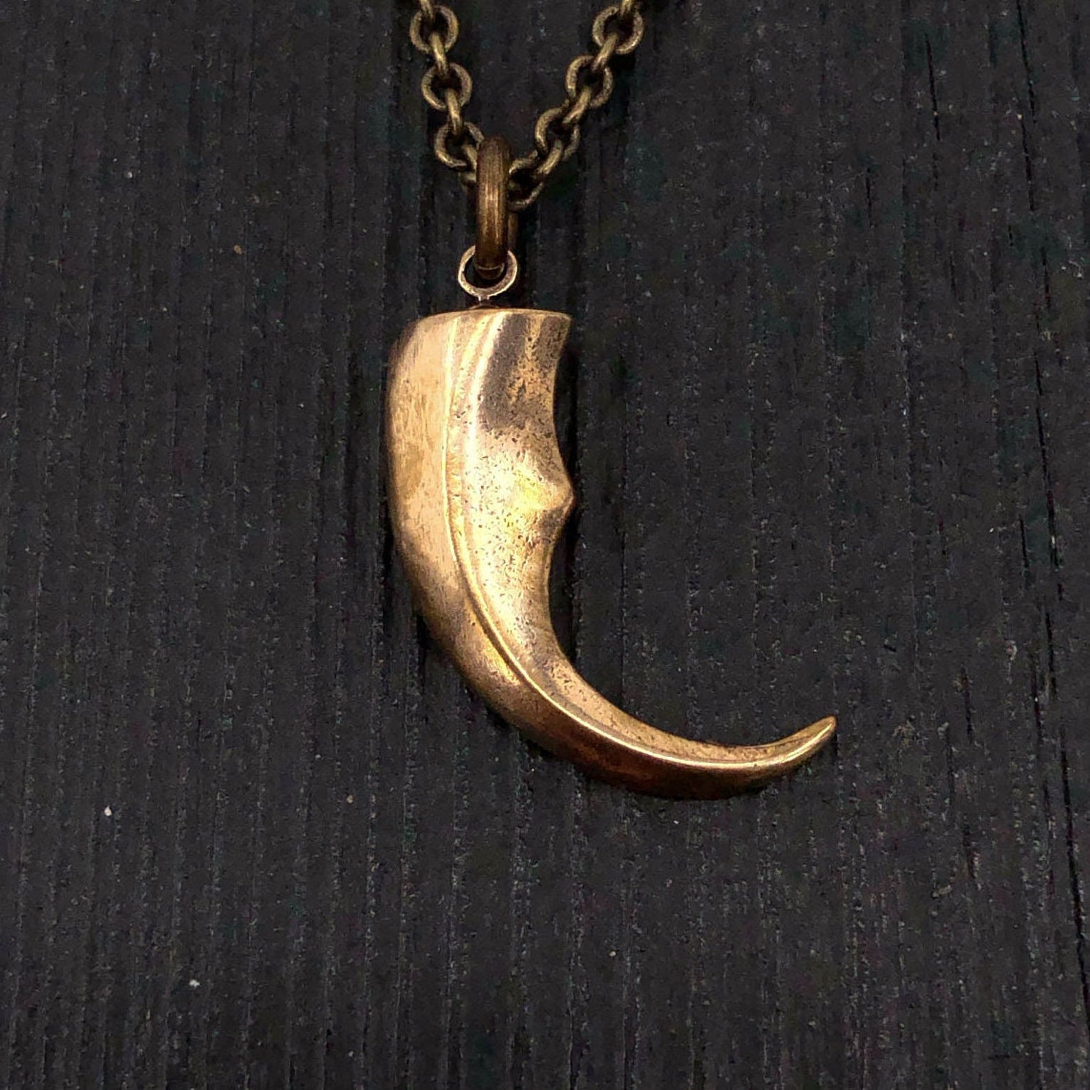 Wolverine Claw Pendant Necklace Solid Bronze Claw Jewelry - Etsy