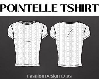 SOFT DRAPED TOP : Women's Wear / Flat Sketches / Technical Drawings ...