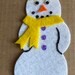 FIVE LITTLE SNOWMEN Children's Flannel Board Felt Set - Etsy