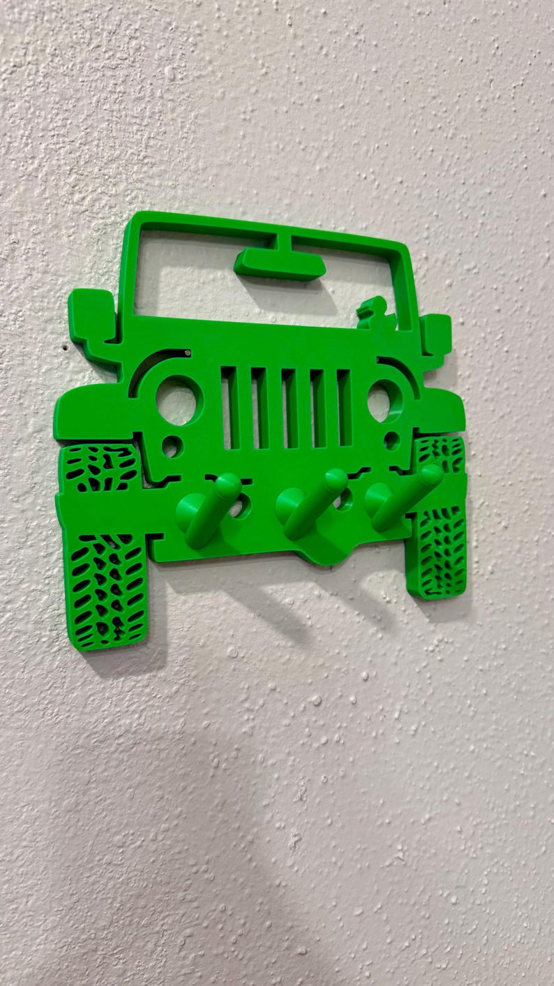 Jeep Wrangler Inspired Key Holder - Etsy