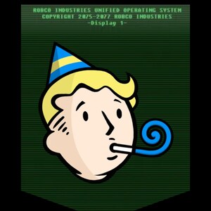 Fallout-themed Happy Birthday Banner | Customizable Alphabet Banner ...