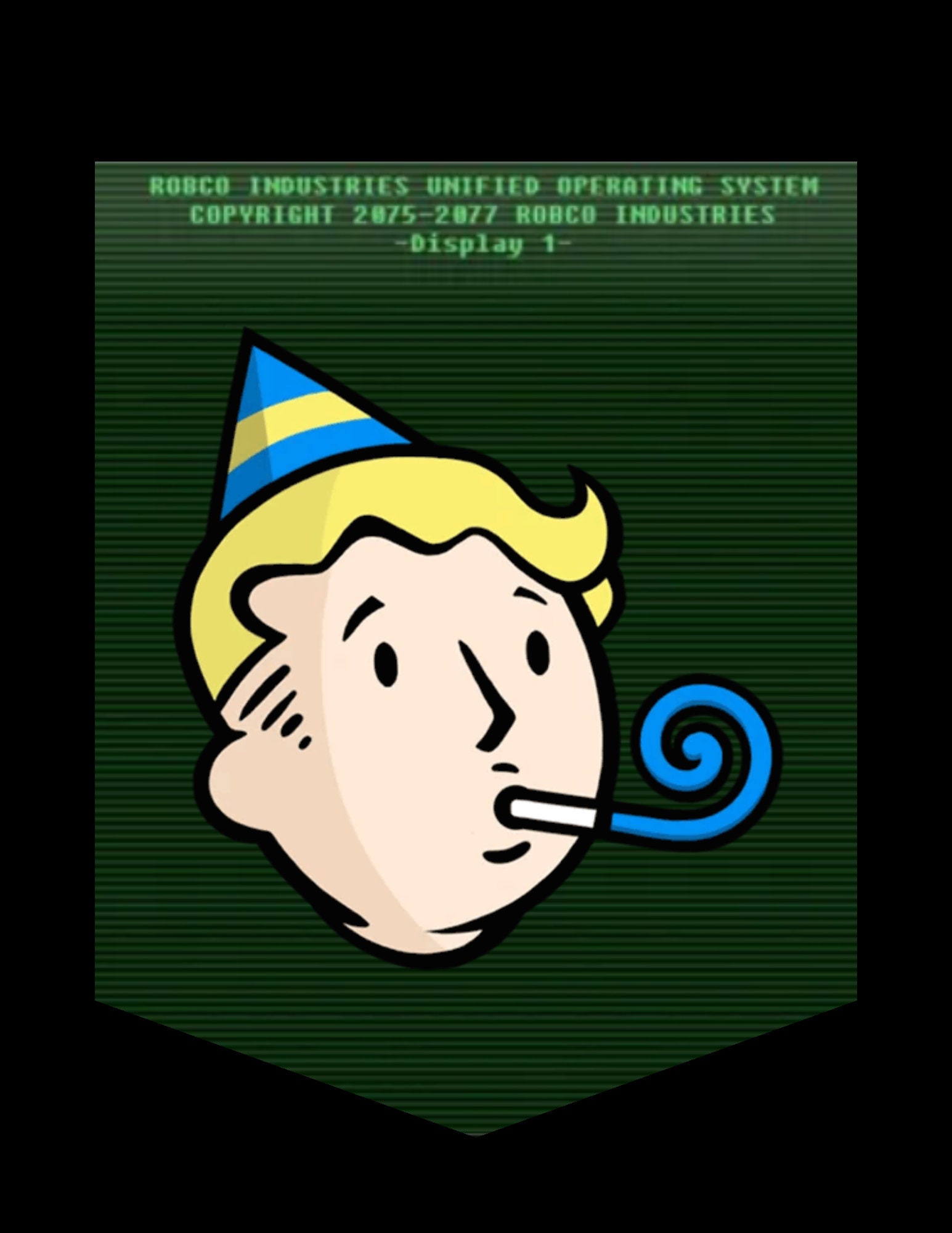 Fallout-themed Happy Birthday Banner | Customizable Alphabet Banner ...