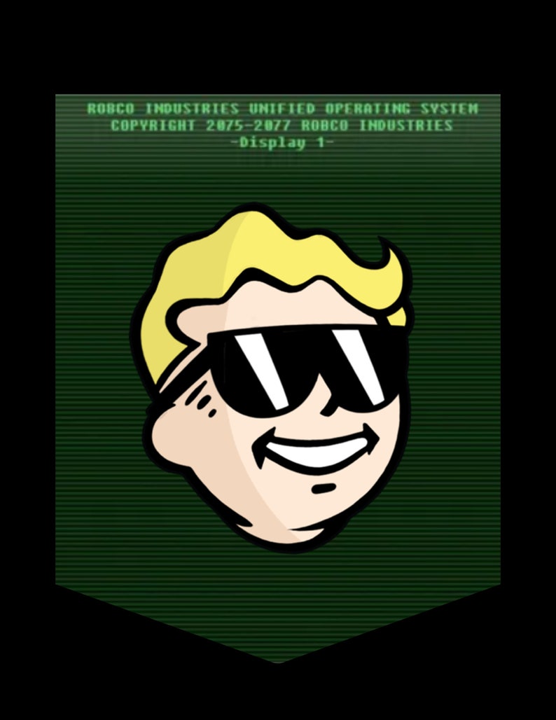 Fallout-themed Happy Birthday Banner | Customizable Alphabet Banner ...