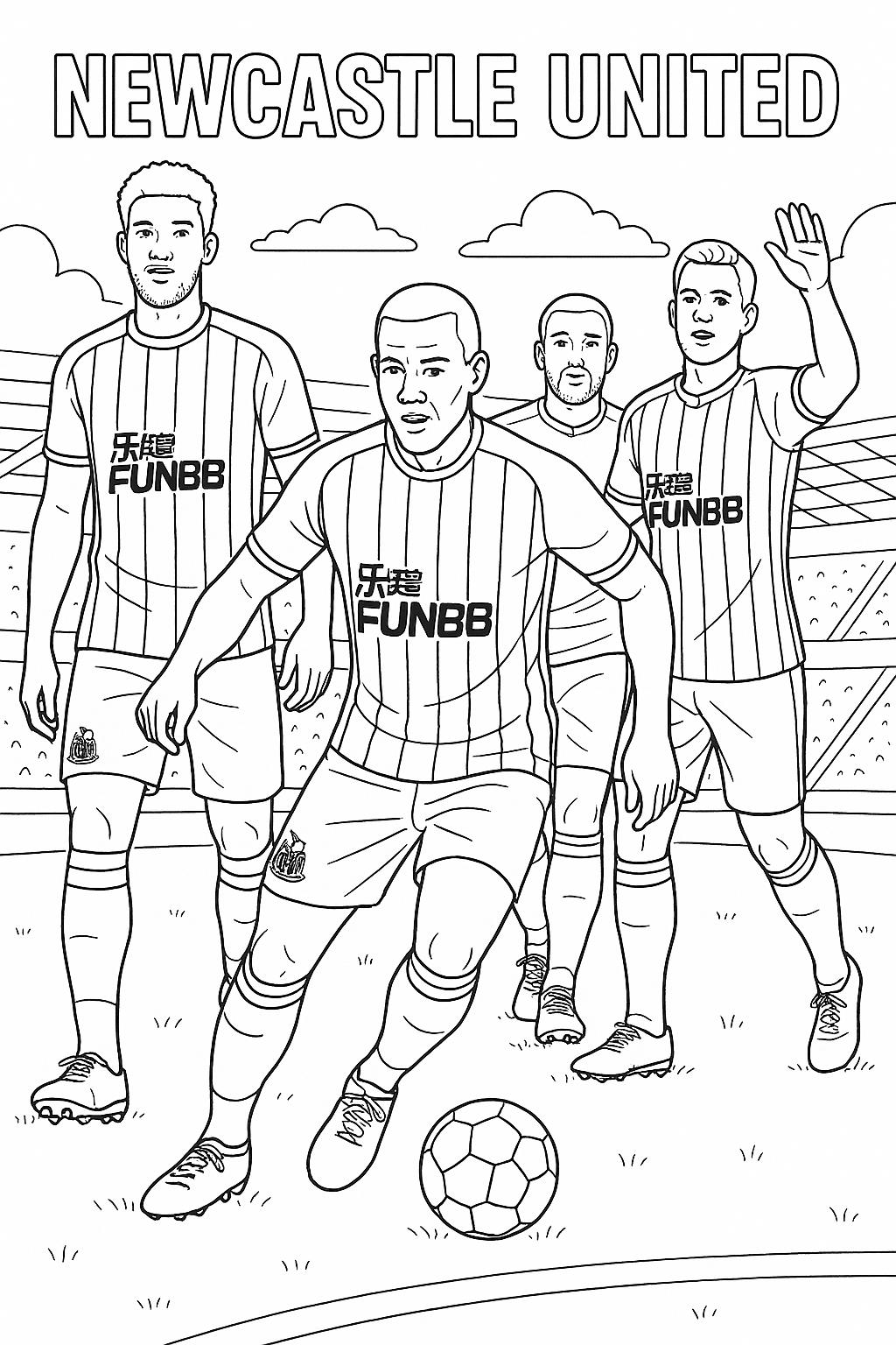 The English Soccer Colouring Book | 20 Clubs | Kids Activity Book ...