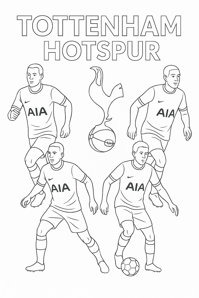 The English Soccer Colouring Book | 20 Clubs | Kids Activity Book ...