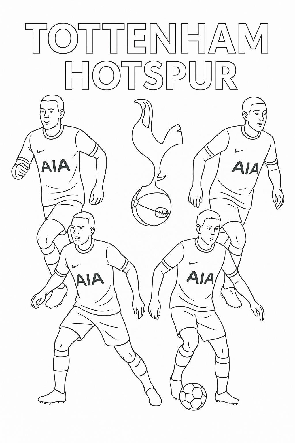 The English Soccer Colouring Book | 20 Clubs | Kids Activity Book ...