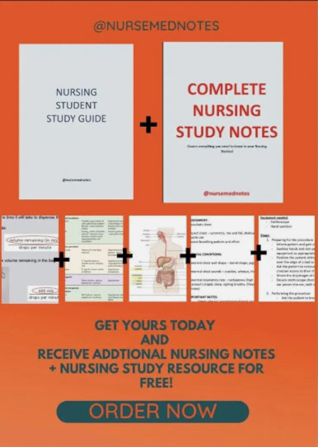 NURSING STUDENT BUNDLE 2024 - Etsy