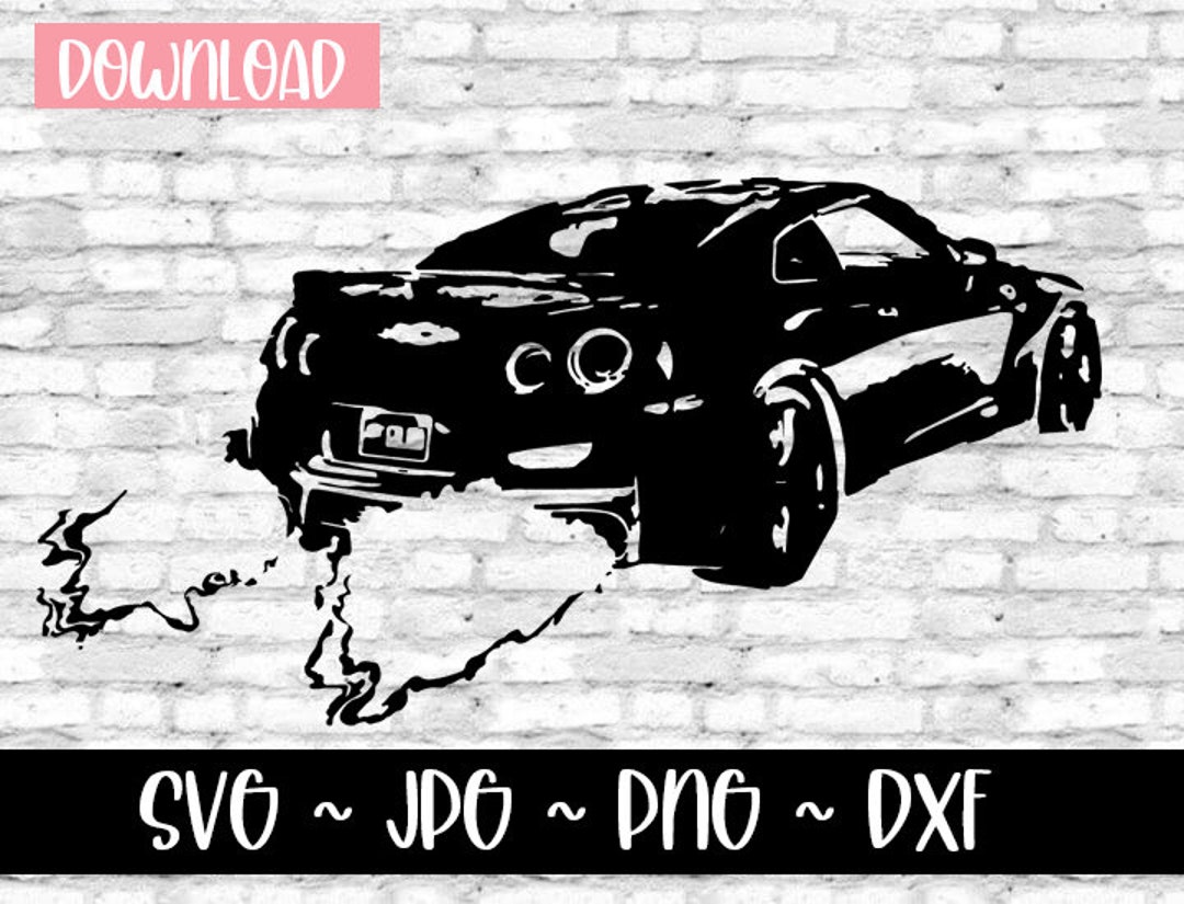 SVG, GTR Car SVG, Nissan, Man, Speed, Fast, Women, Dxf, Jpg, Png, Svg ...