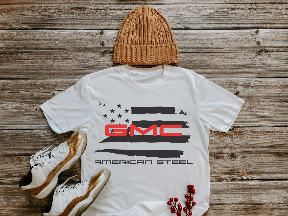 SVG, GMC Truck SVG, American Steel, Squarebody, Man, Flag, Dxf, Jpg ...