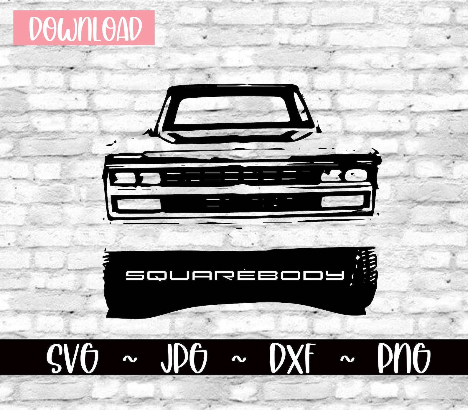 SVG, GMC Truck SVG, American Steel, Squarebody, Man, Dxf,, Jpg, Png ...