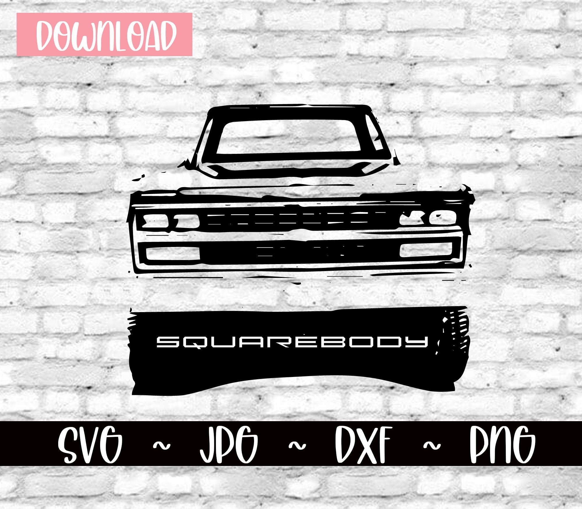SVG, GMC Truck SVG, American Steel, Squarebody, Man, Dxf,, Jpg, Png ...