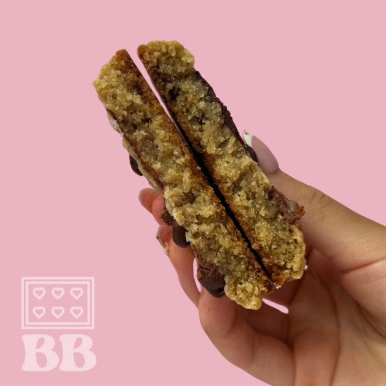 CHOCOLATE CHIP BOX of 8 or 12 Freshly Baked Homemade Gourmet Cookies - Etsy