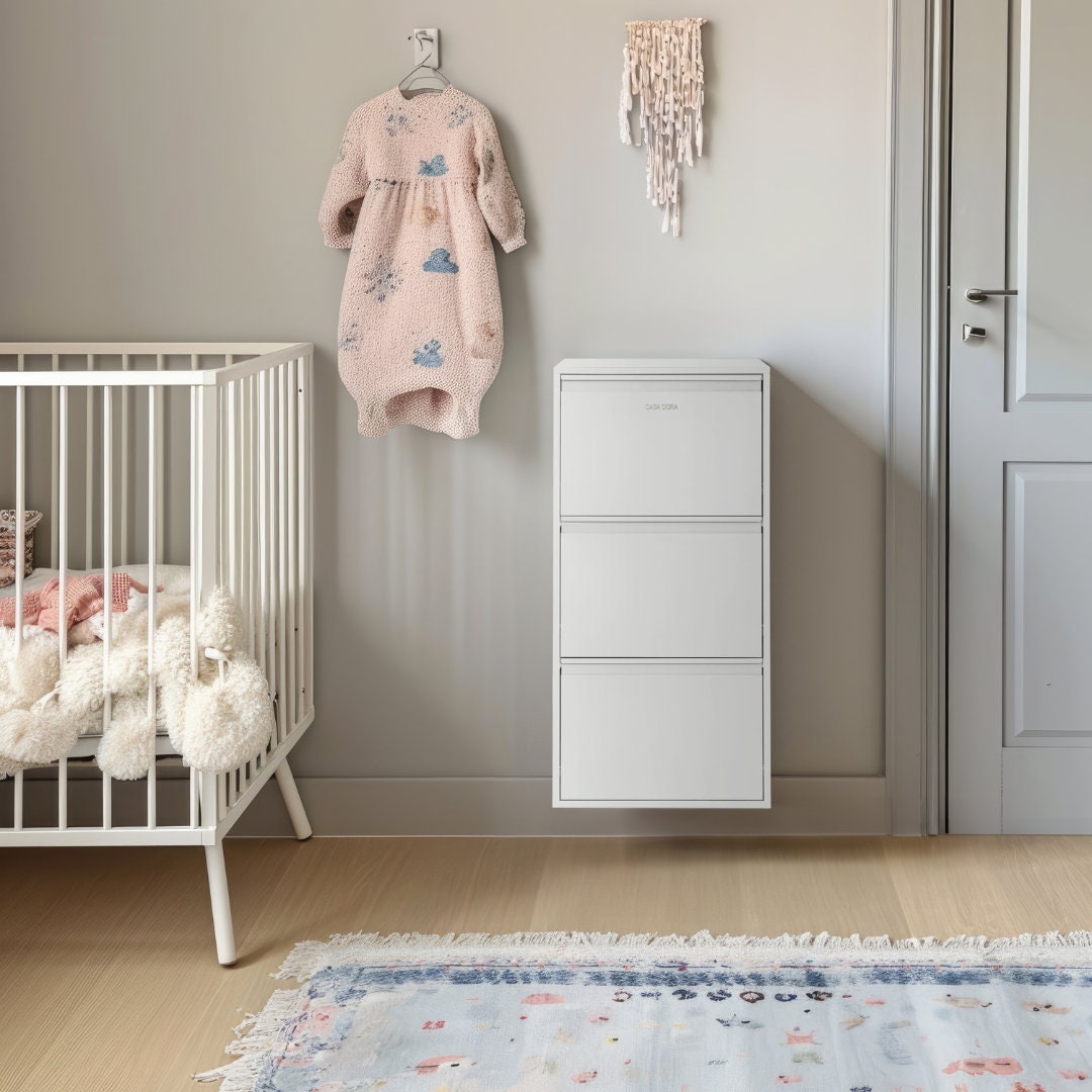 Nursery Storage Cabinet Fully Assembled 7 Colours Available Free ...