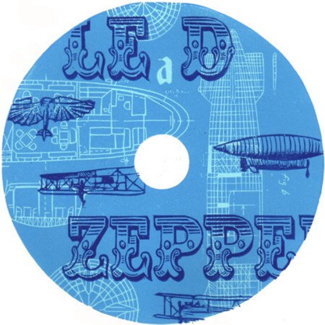 Led Zeppelin (strange Inventions) Original Handmade Art - Etsy