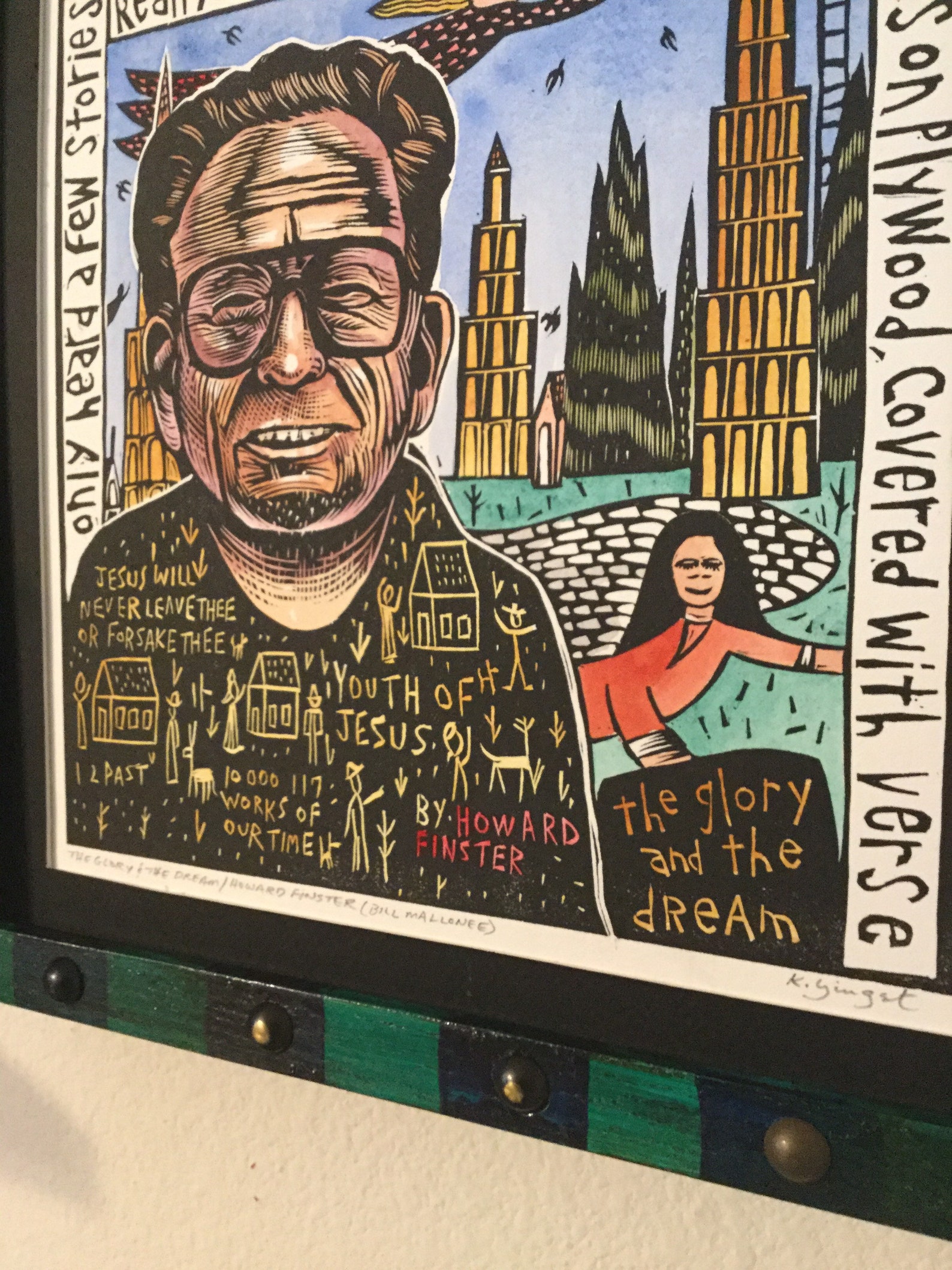 Howard Finster Folk Art the Glory and the Dream Bill Mallonee | Etsy