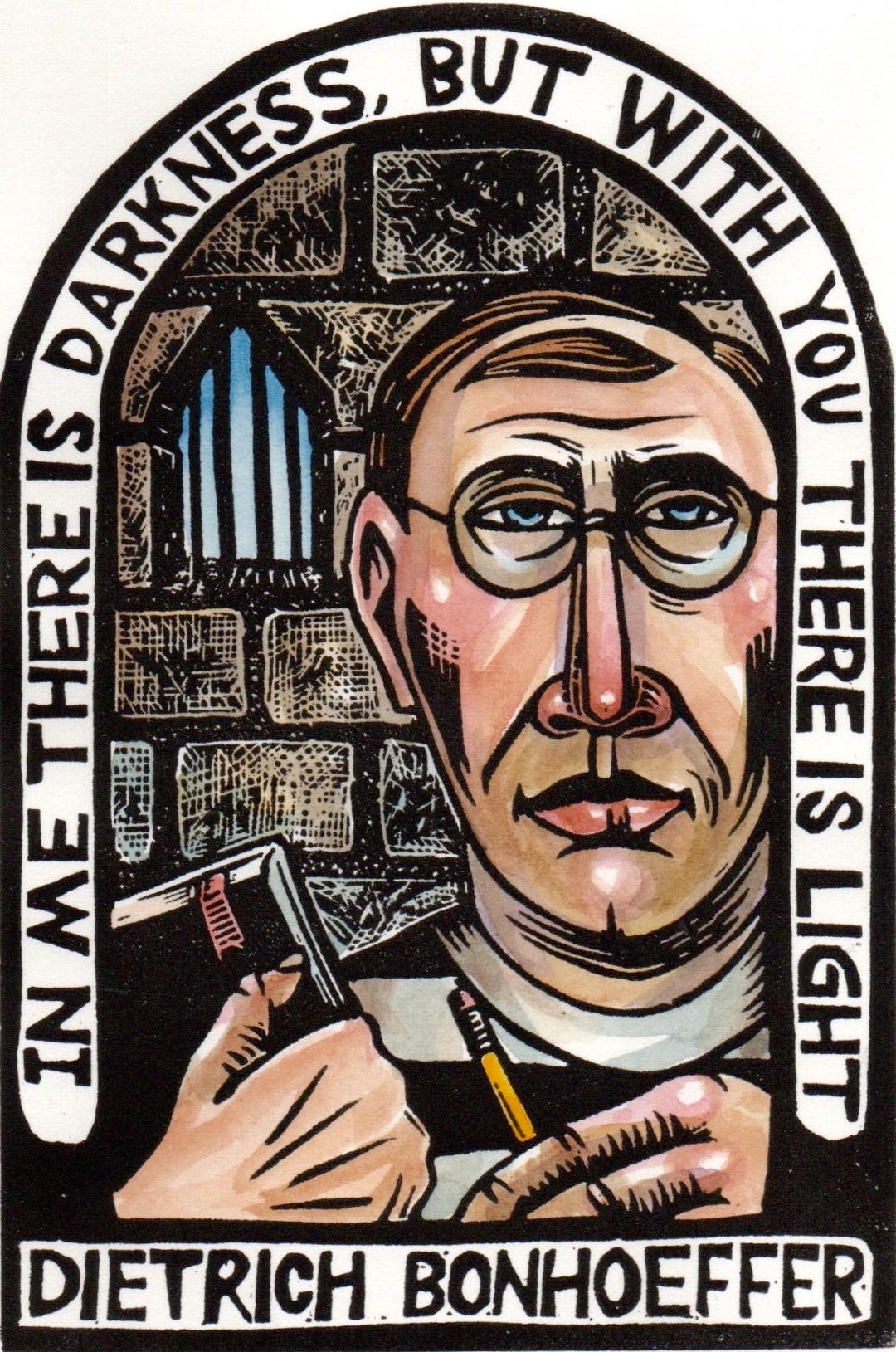 Dietrich Bonhoeffer Icon - Etsy