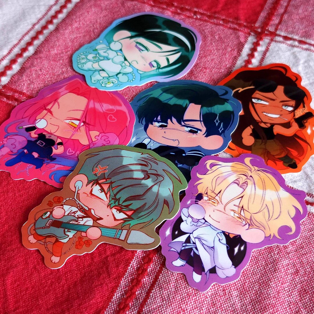 Alien Stage Character Stickers | Mizi, Sua, Till, Ivan, Luka, Hyuna - Etsy