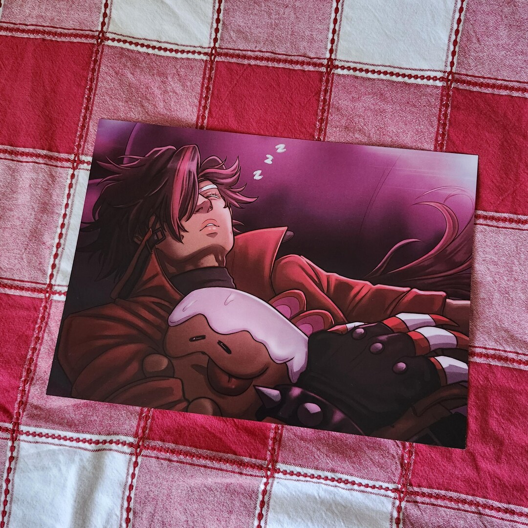 Cookie Run Kingdom Art Print - Red Velvet Cookie as Hellhound From BAD4 - Etsy