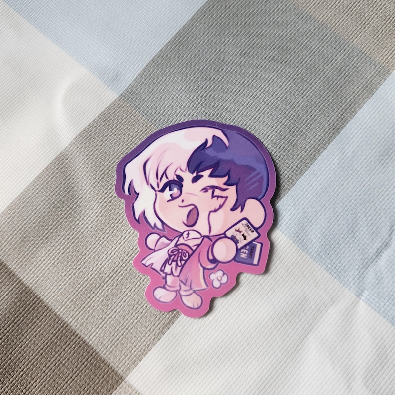 Dr. Stone Chibi Character Die-cut Stickers - Etsy