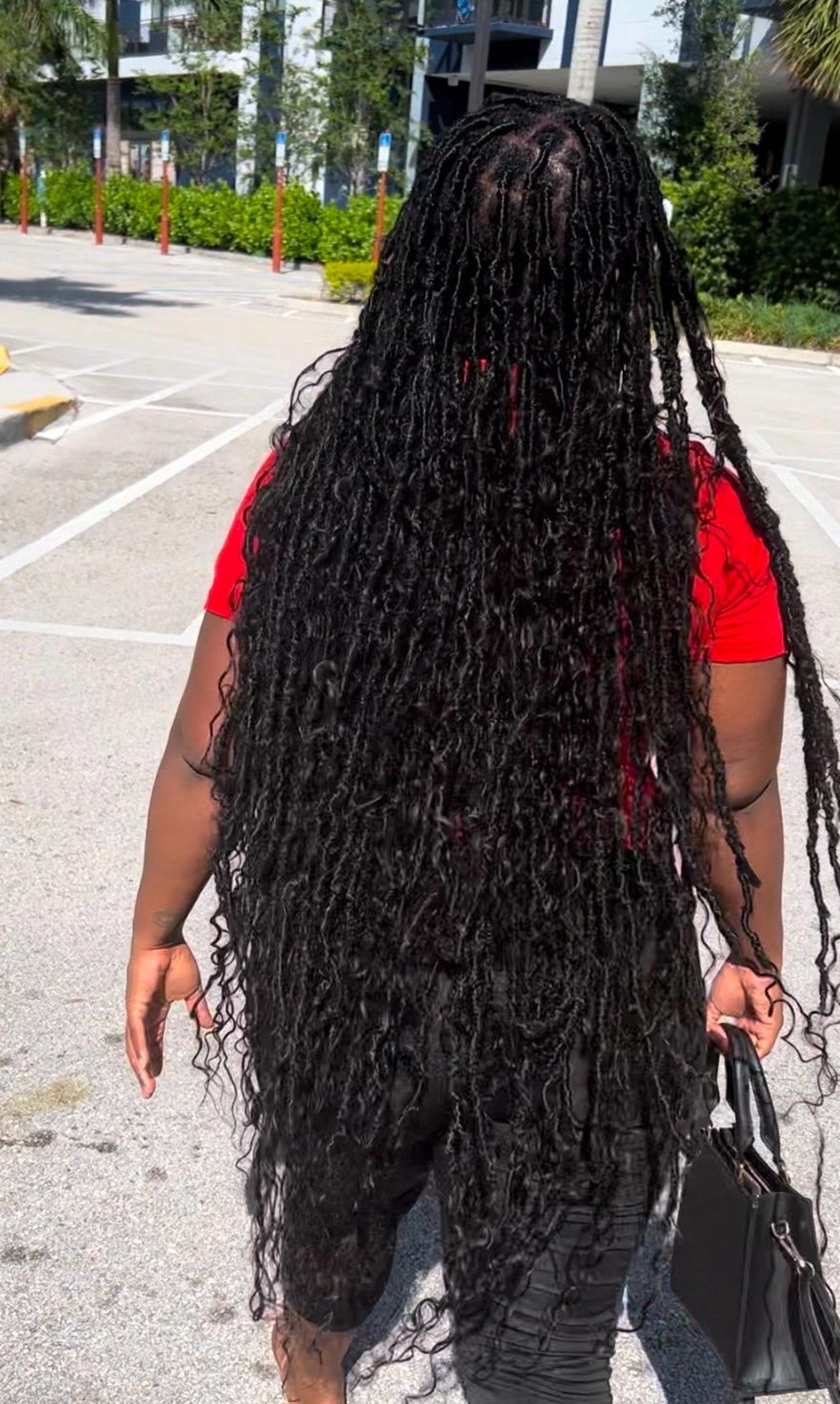 Boho Locs With Curls | Distressed Bohemian Locs | 100% Human Hair ...