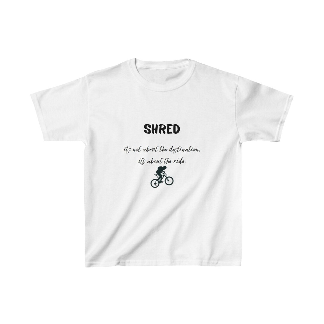 Shred Mtb Themed Shirt, Mountain Bike Shirt, Mountain Biker Gift ...