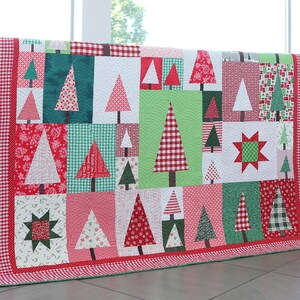 Pine Hollow Patchwork Forest - Improv Quilt Pattern (digital File) - Etsy