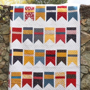 Summer Bunting Quilt Pattern - PDF - Etsy
