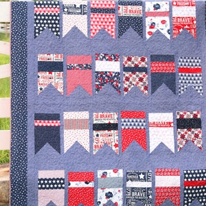 Summer Bunting Quilt Pattern - PDF - Etsy