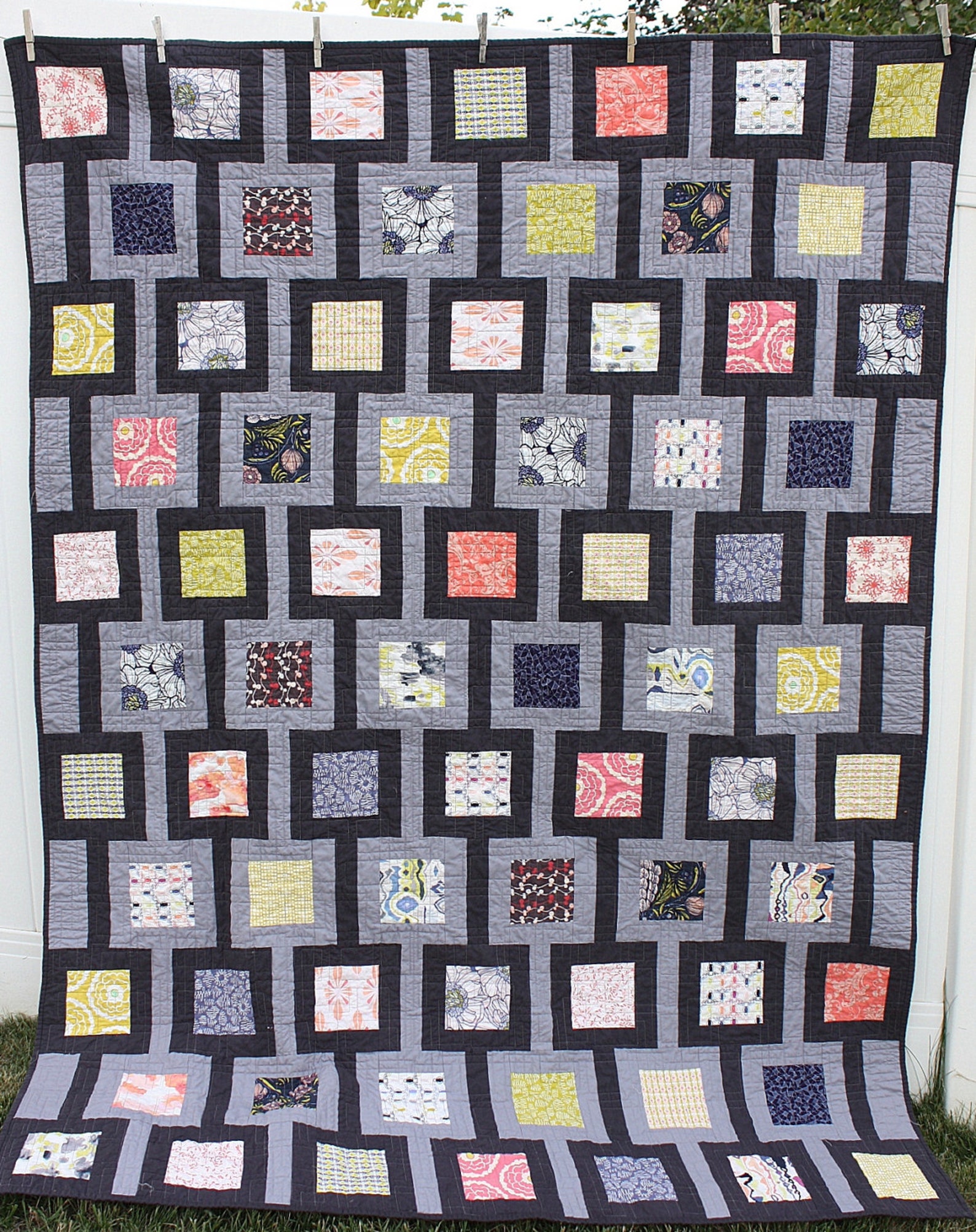 Chain Link Quilt Pattern - Etsy Canada