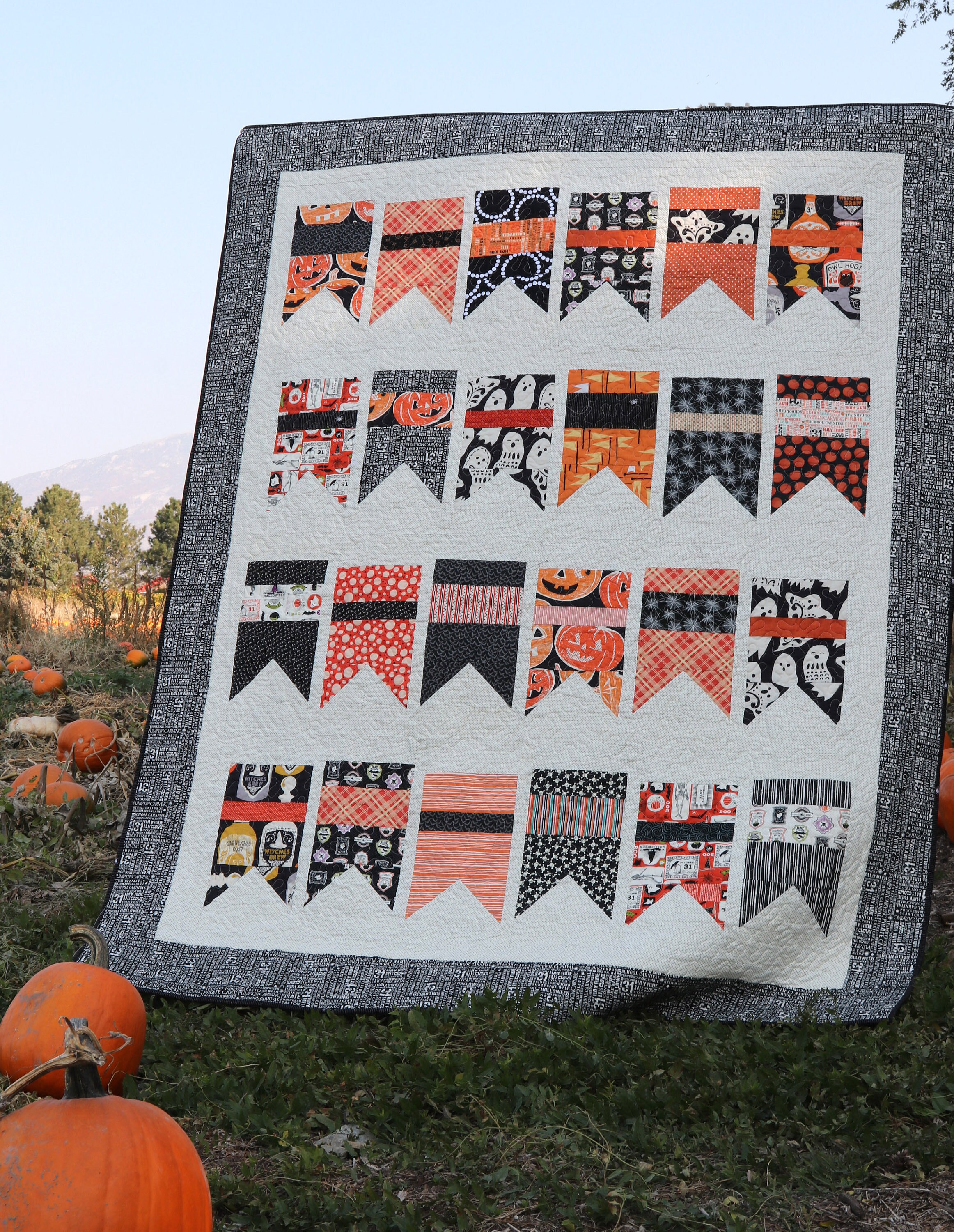 Summer Bunting Quilt Pattern - PDF - Etsy