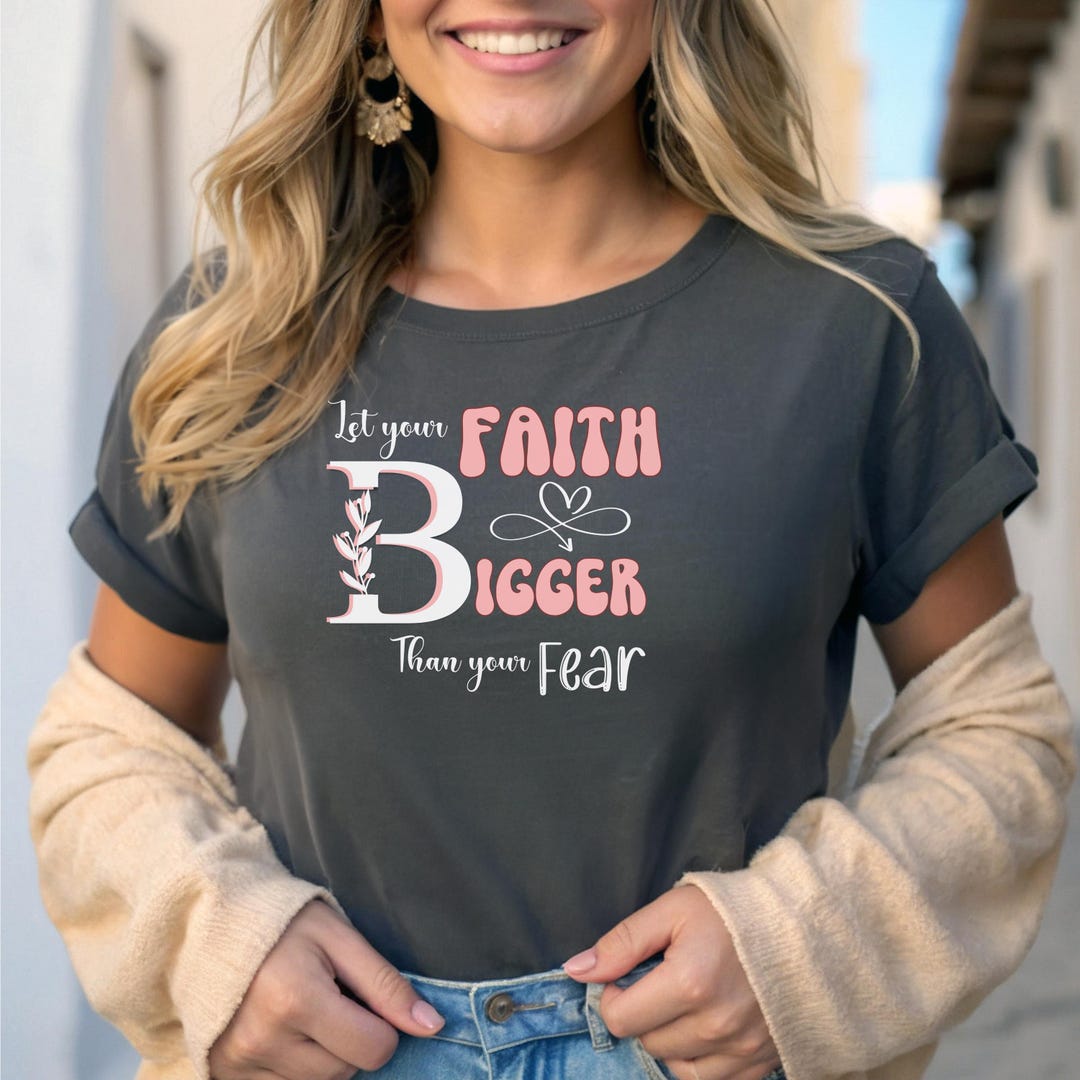 Christian Faith Shirt, Faith Shirt, Jesus Faith, Faith Tee,christain ...