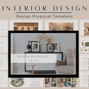 Interior Design Proposal Template Client Presentation Template Interior ...