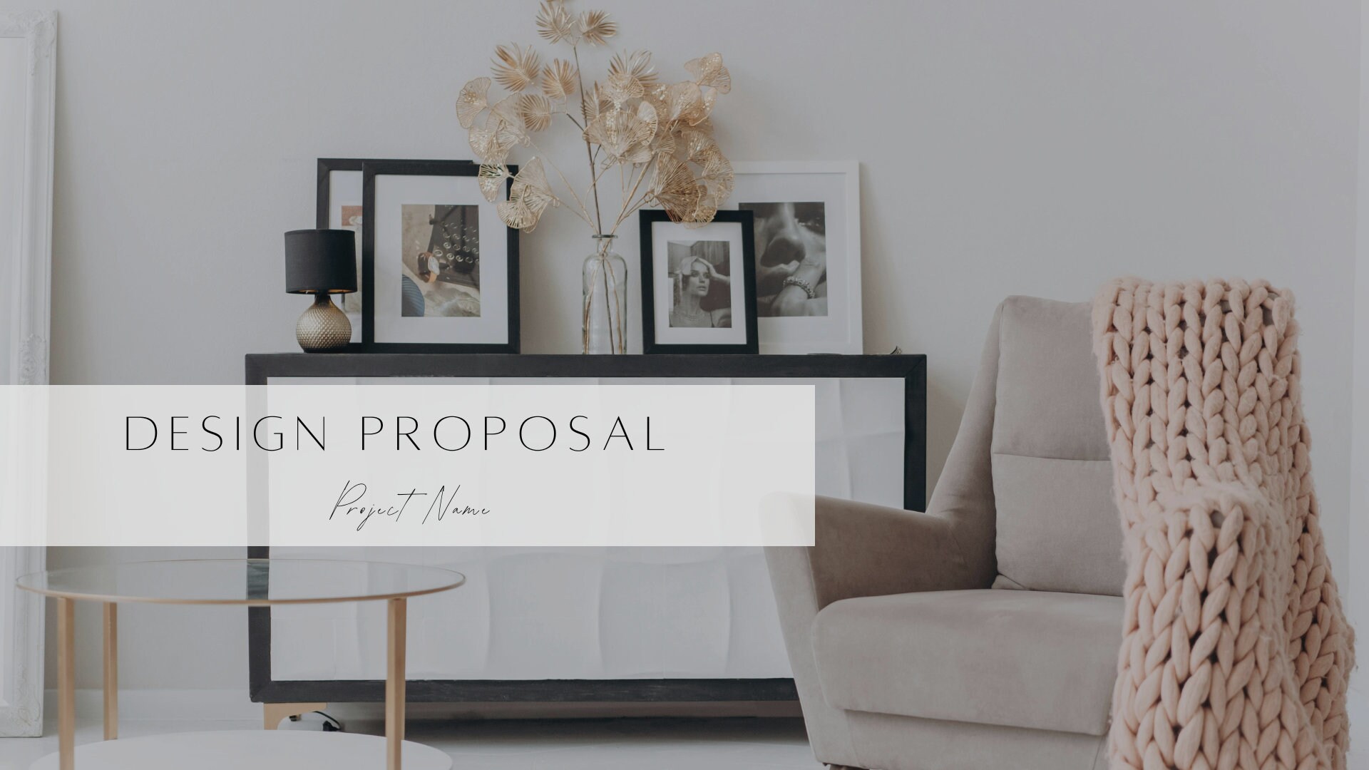 Interior Design Proposal Template Client Presentation Template Interior ...