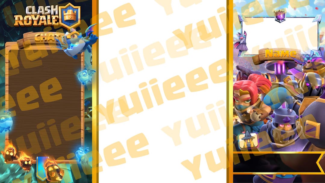 Clash Royale Stream Overlay Template - Etsy