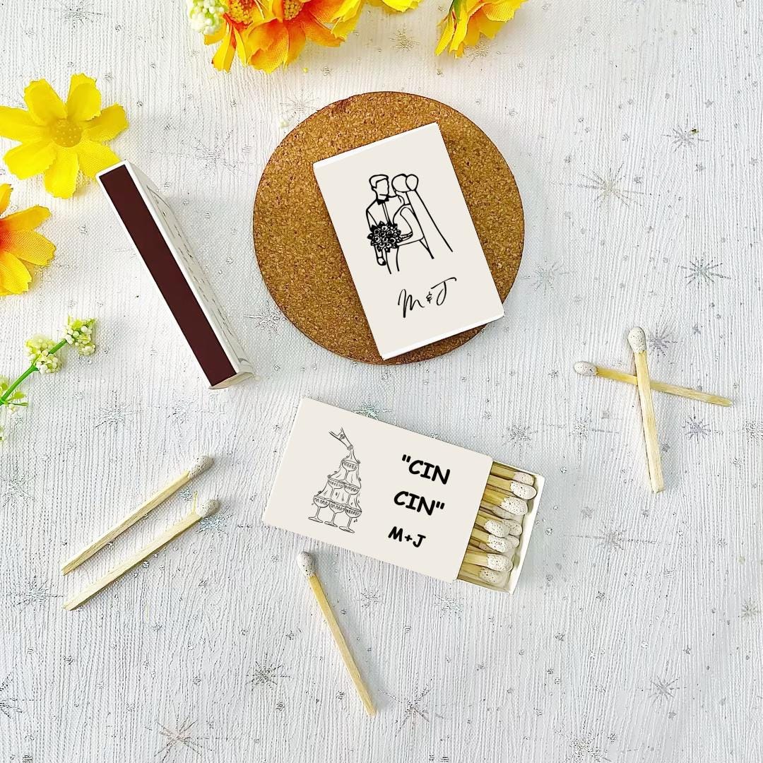 Bulk Set 20 Custom Matchboxes, Custom Matches, Custom Matchbooks ...