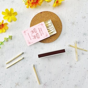 Custom Matchbox for Birthday, Martini Birthday Matchbook, Personalized ...