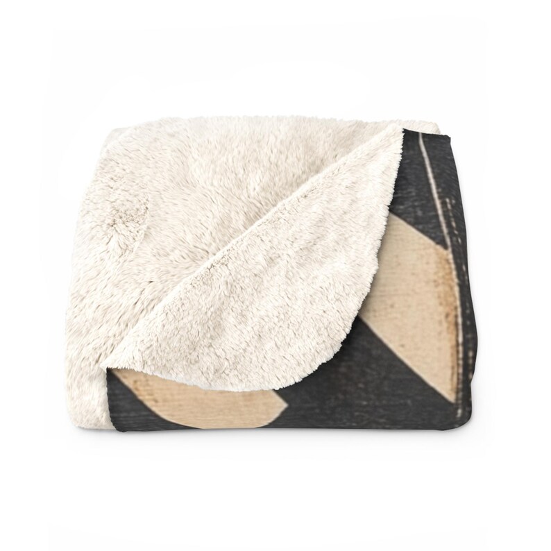 Heritage Threads Collection Sherpa Fleece Blanket - African Print Throw ...