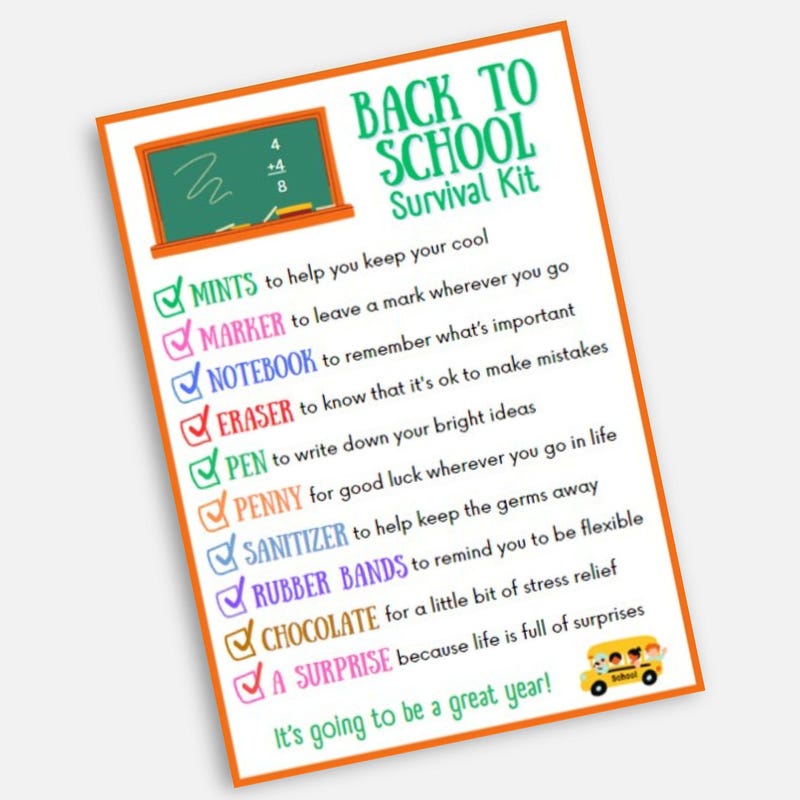 Staff Survival Kit - Etsy