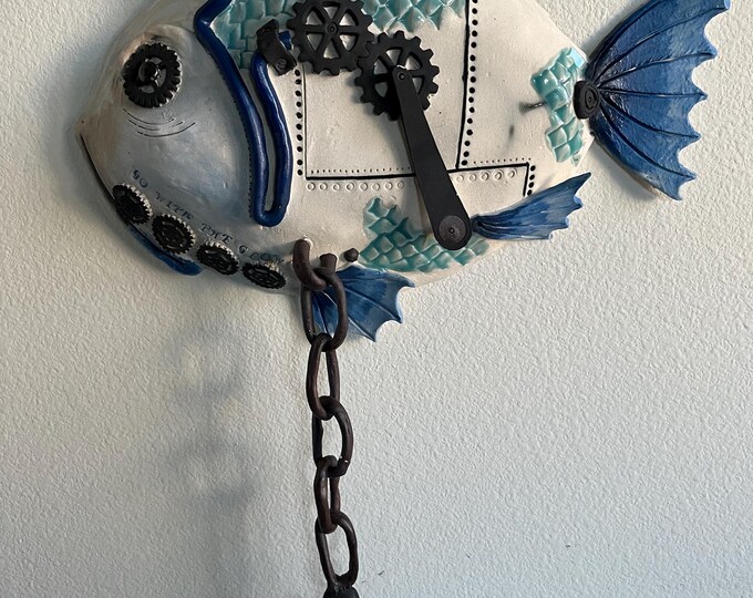 Steampunk Angler Fish Wall Hanging - Etsy