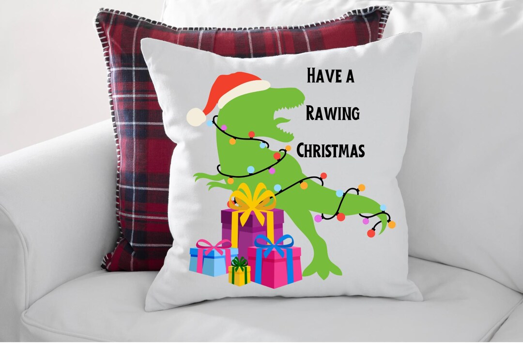 Christmas Dinosaurs Png Print - Etsy