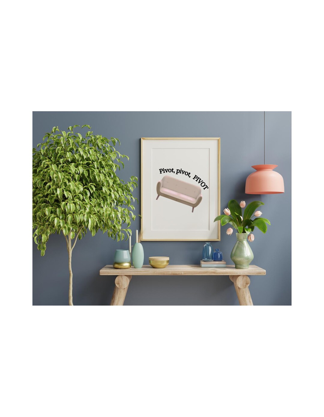 Pivot, Pivot, Pivot (ross Friends Quote) Png - Etsy
