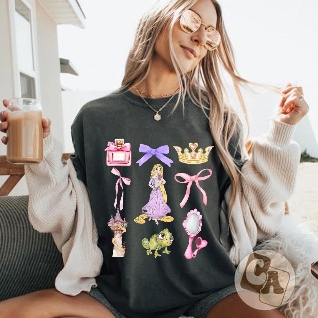 Princess and Frog Design Png, Holiday Season Png, Bow Design Png ...