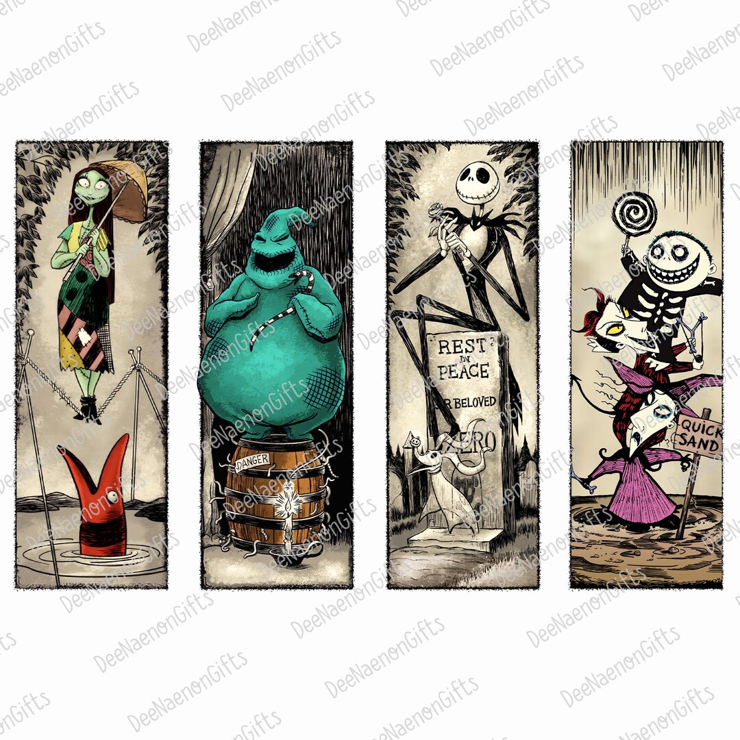 Nightmare Before Christmas Design Png, Halloween Nightmare Png, Spooky ...