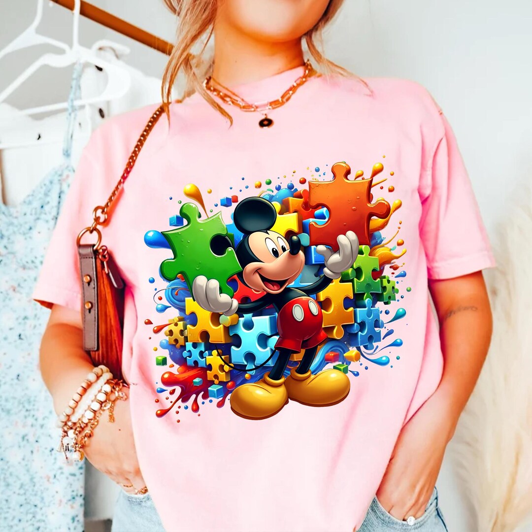 Colorful Puzzle Autism PNG, Watercolor Puzzle Piece Sublimation, Autism ...