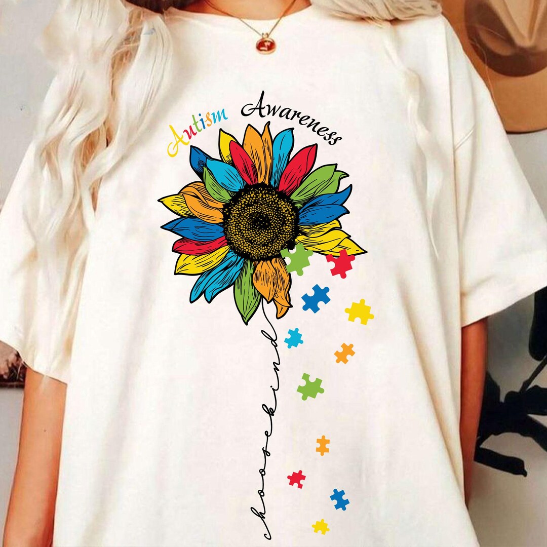 Autism Sunflower Png, Autism Awareness Png, Choose Kindness Png ...