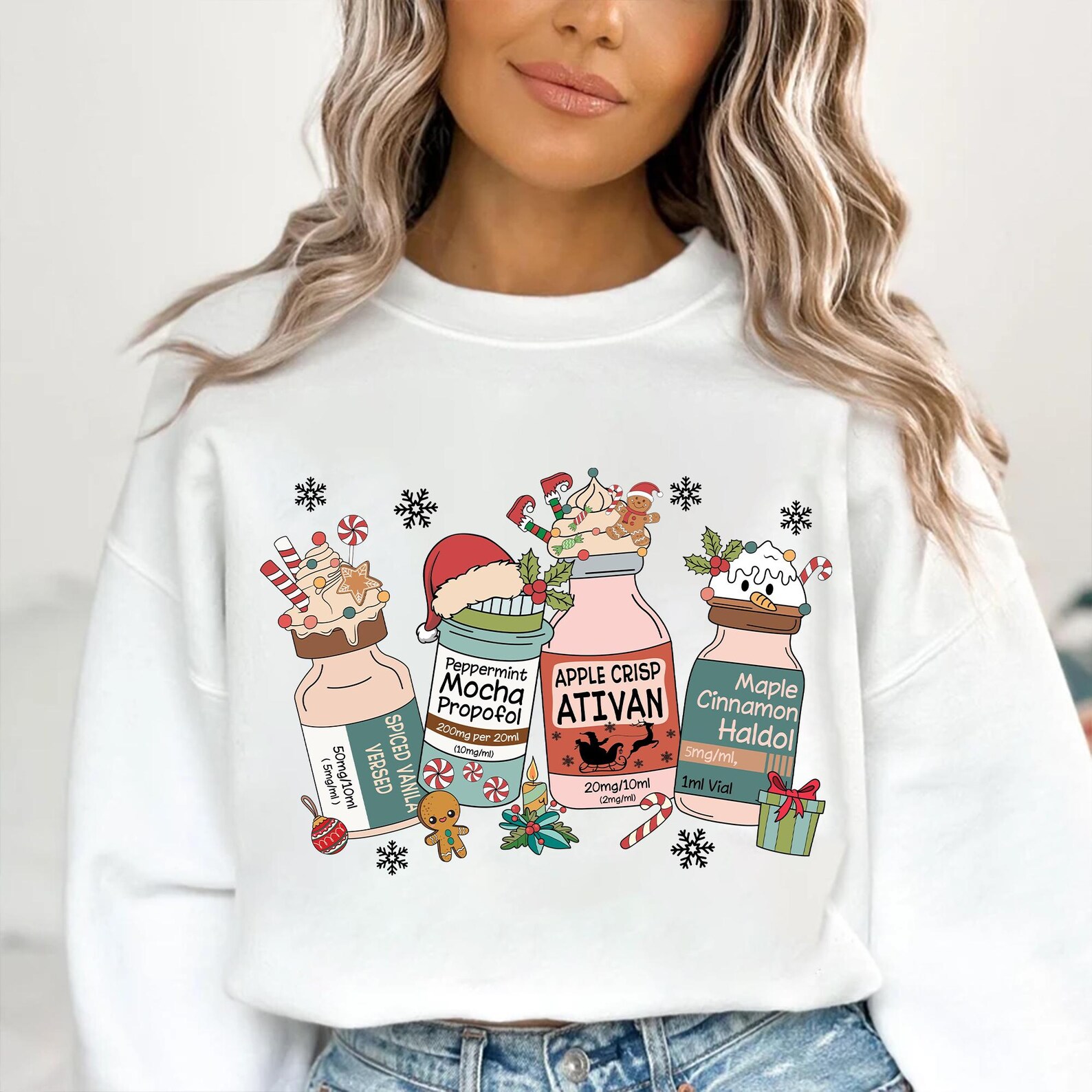 Merry and Medicated Png, Medications Christmas Png, Mental Health Png ...
