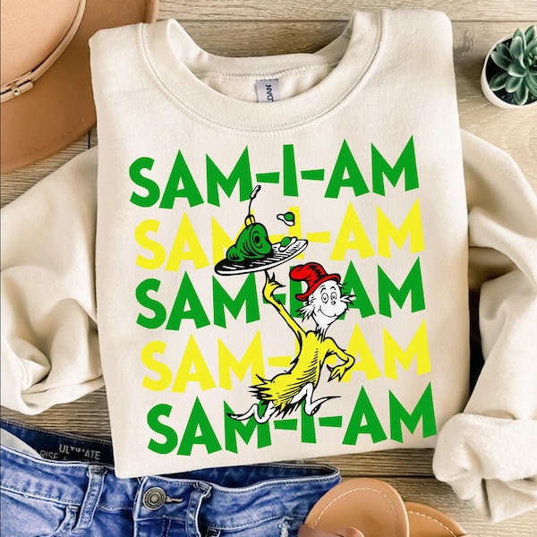 Sam I Am Svg - Etsy