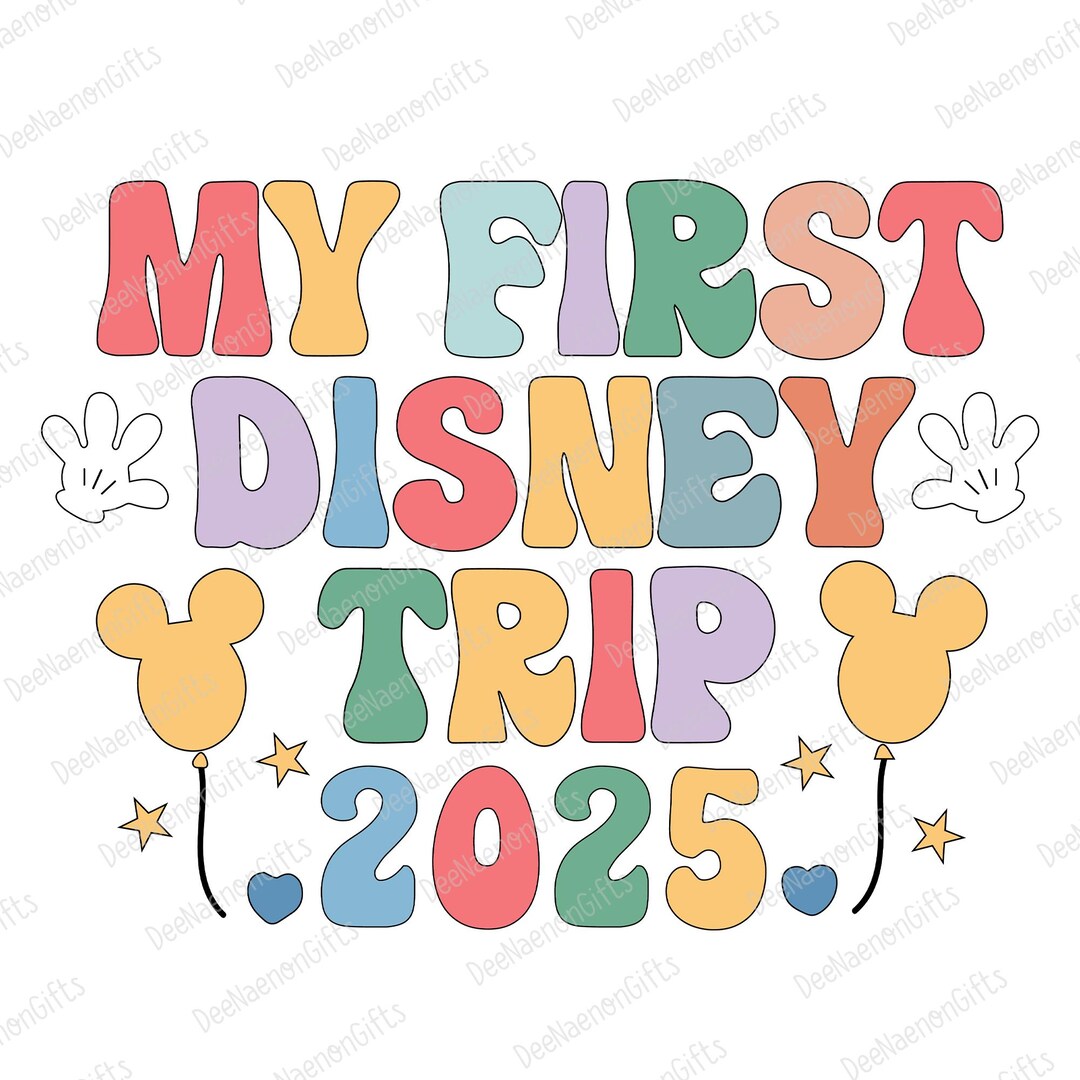 My First Mouse Trip 2025 Svg, Magical Family Vacation Design, Cute ...